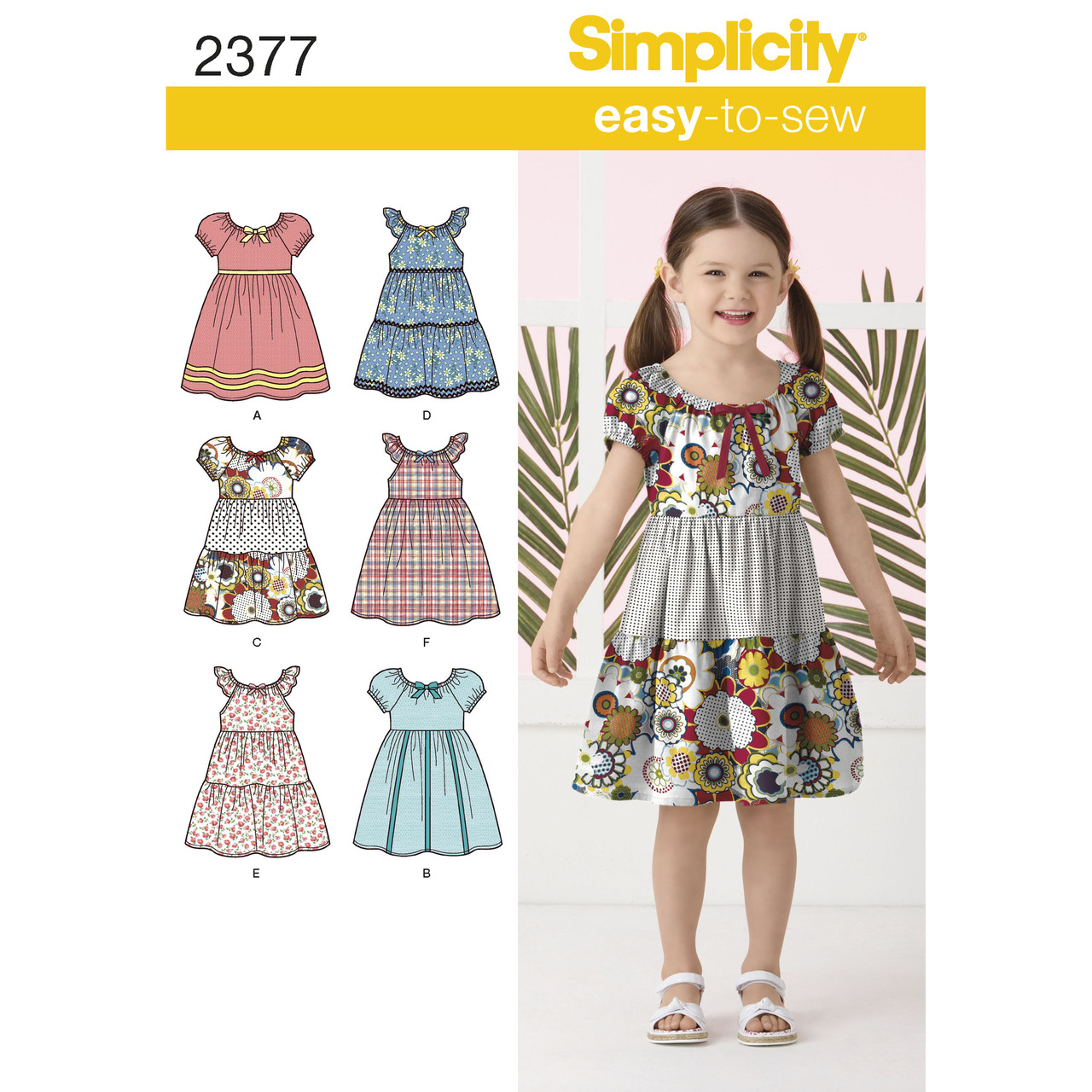 Simplicity 2377 - Kjoler - FabricRoad